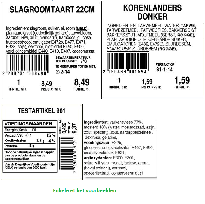 Etiket printers :: DIGI-WEEG SCHALEN